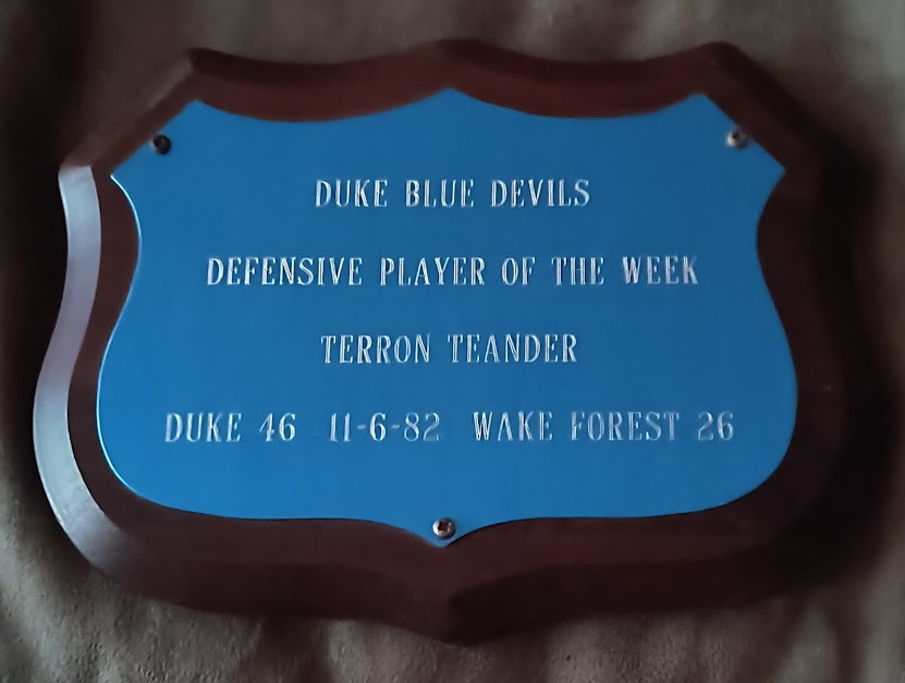 Terron Teander – Apex High School / Apex Consolidated Hall of Fame